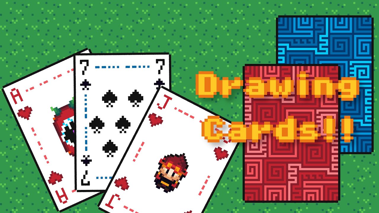 Drawing Poker Cards - Lofi Mix - Pixel Art #pixelart #lofi #relaxing ...
