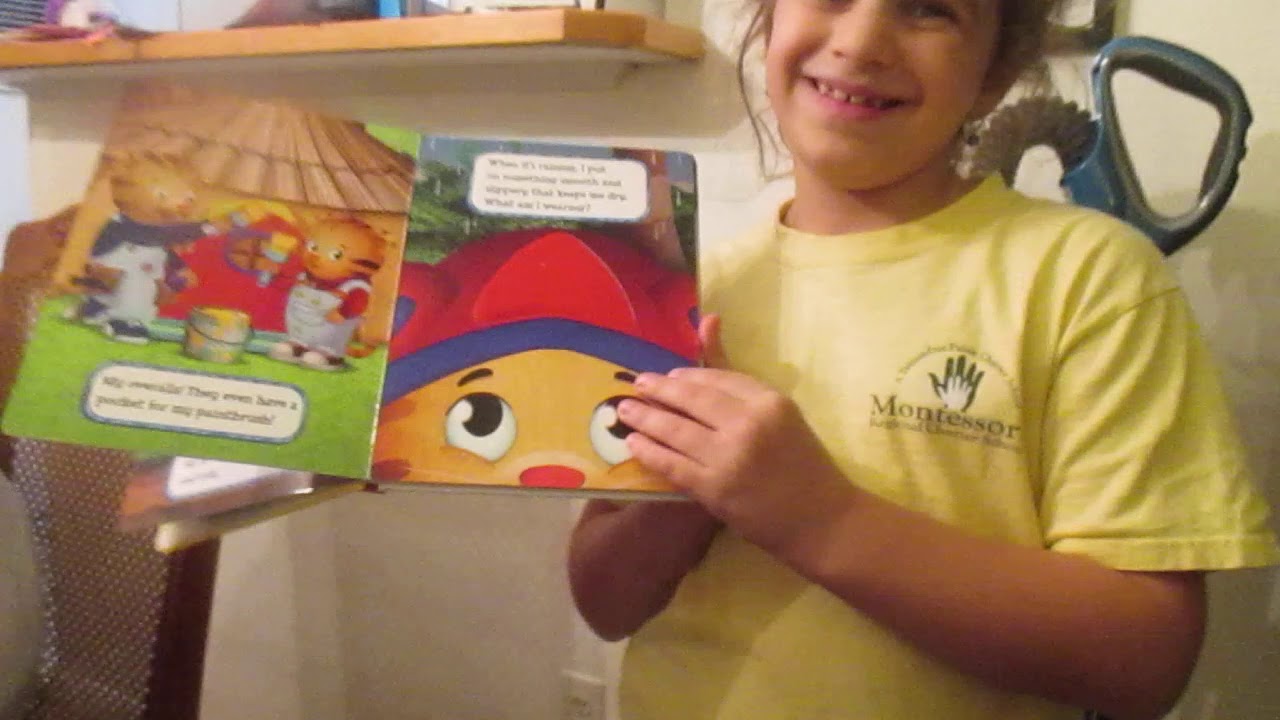Reading Daniel Tiger - YouTube