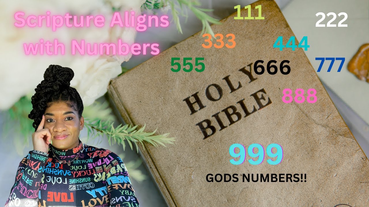 Scripture Aligns With Angel Numbers | God Speaking (Communicating ...