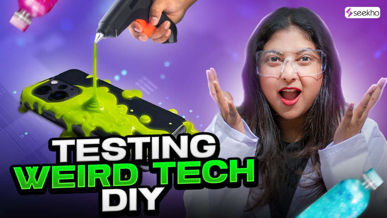 I tested Weird Tech DIYs🤯 #techdiy #diy #diytech #weirdtech #seekho # ...