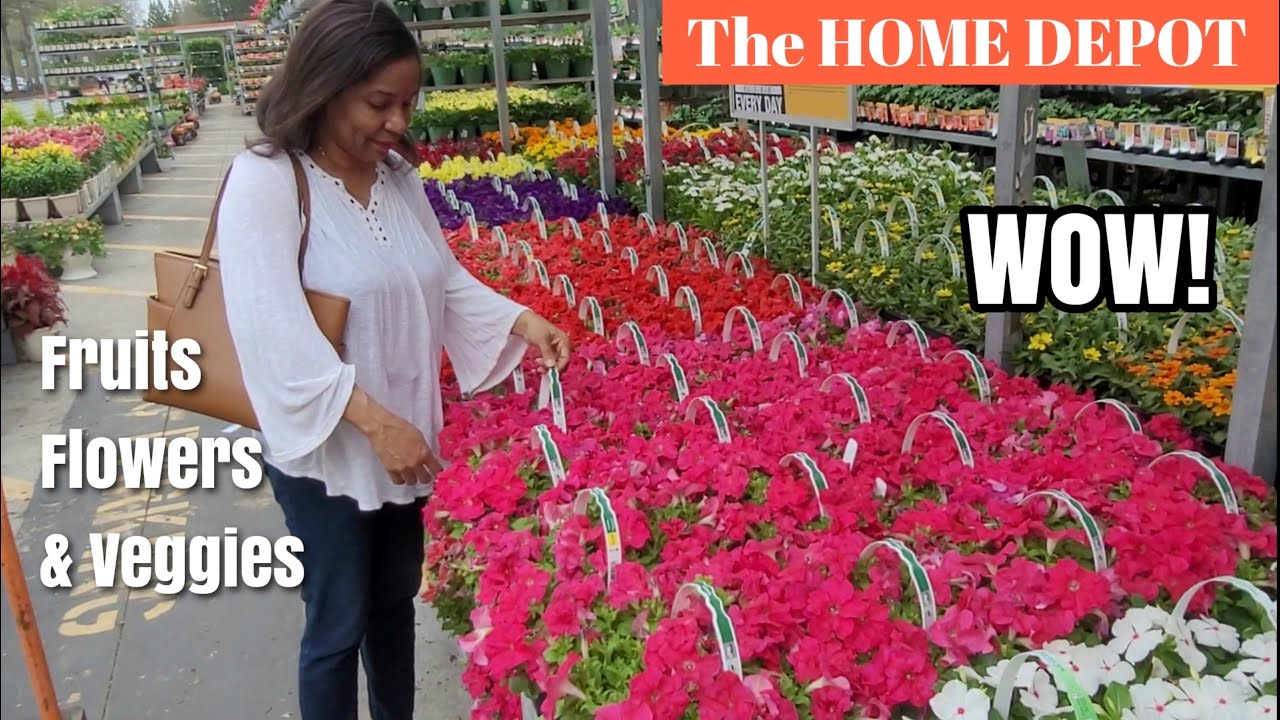 New Arrivals at Home Depot for Your Spring Garden | Shop with Me & Save ...