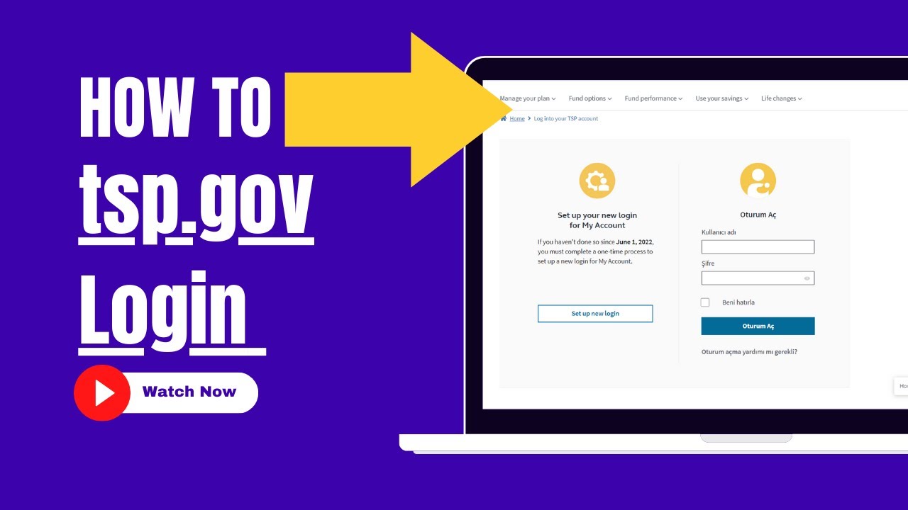 "How to Access Your TSP Online Account: A Step-by-Step Tutorial" #TSP # ...