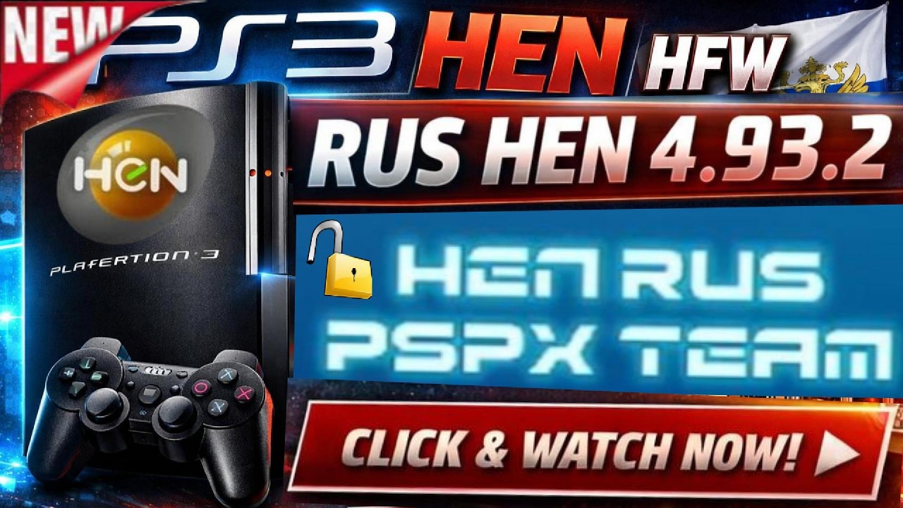 Update PS3 to 4.93 ★ Install HEN HFW ★ Easy Method for PlayStation 3 # ...