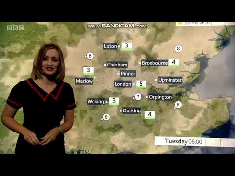 Jennifer Bartram BBC ONE London news weather April 13th 2020 High ...