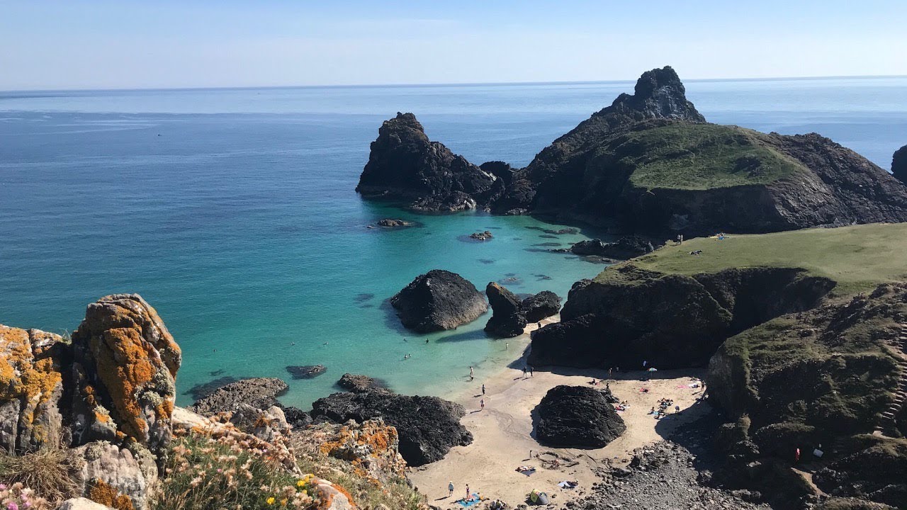 Exact Beach FOUND! - Poldark Filming Location: Kynance Cove - YouTube