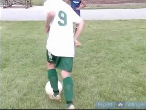 How to Dribble a Soccer Ball : How to Do a Step Over Soccer Dribble ...