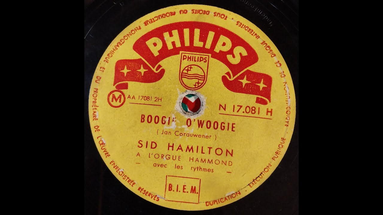 BOOGIE O'WOOGIE - Sid Hamilton - YouTube