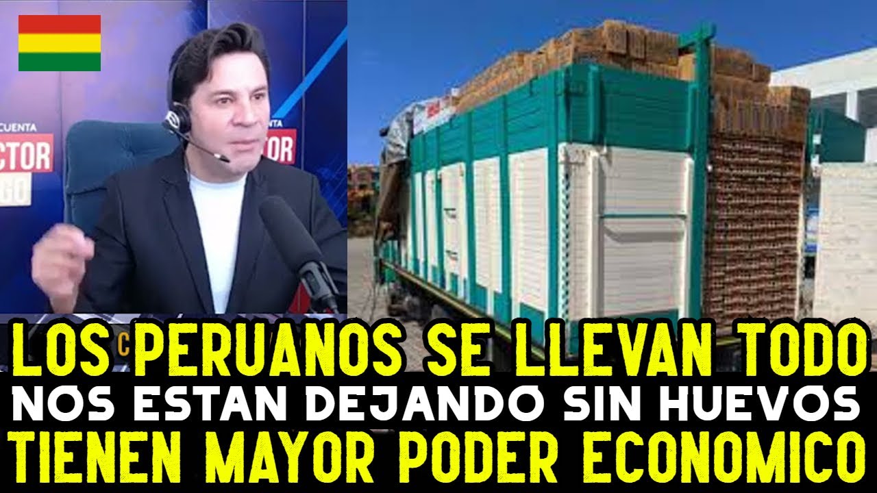PERIODISTA BOLIVIANO MOLESTO PORQUE PERU ESTA DEJANDO SIN HUEVOS A ...
