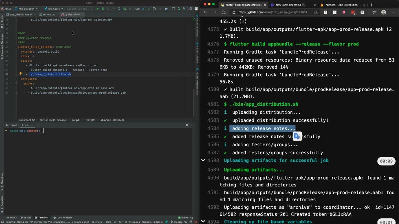 Firebase App Distribution Android in GitLab CI - YouTube