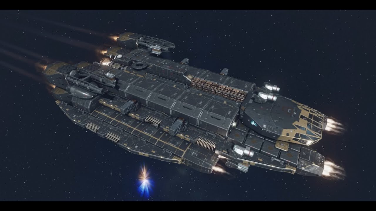 Starfield - Best Looking Overpowered Endgame Cargo Spaceship Builds ...