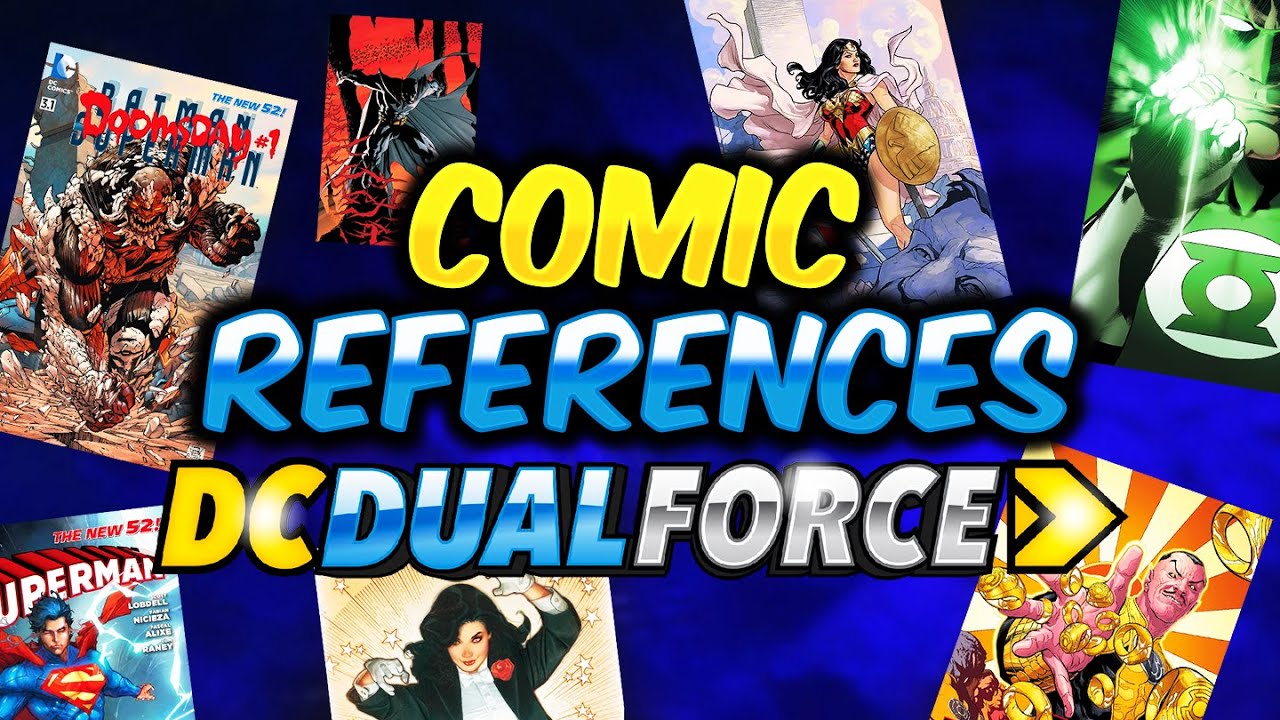Every Comic Book Cover In The DC Dual Force Trailer - YouTube