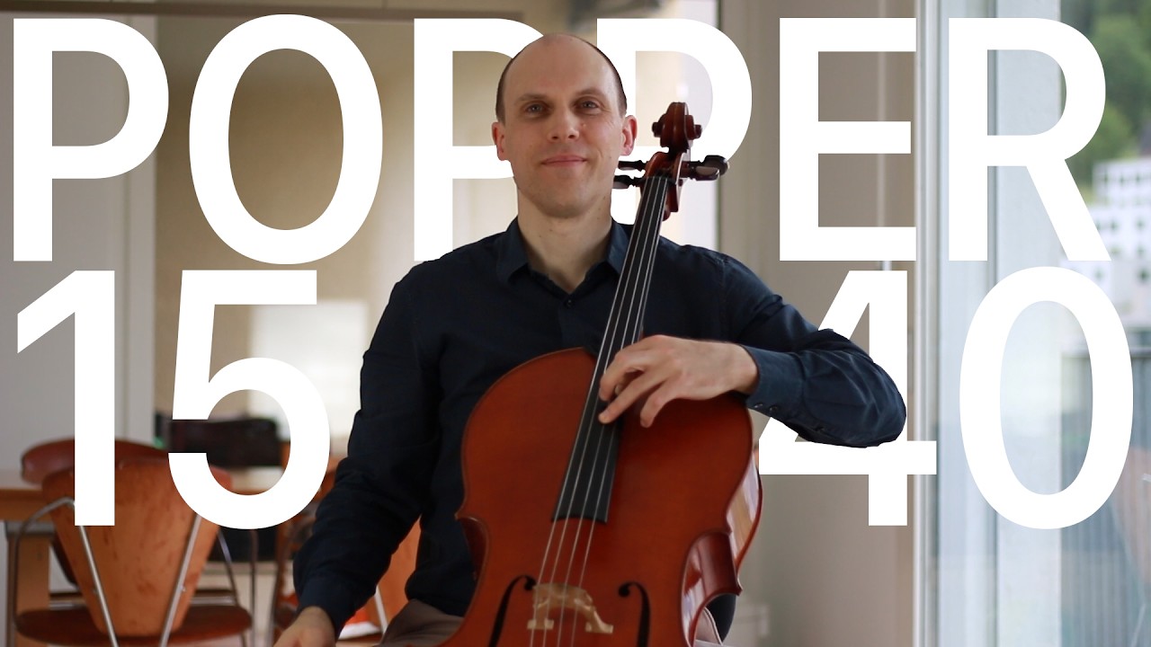 David Popper Experience #15/40 - Sebastian Diezig, cello - YouTube