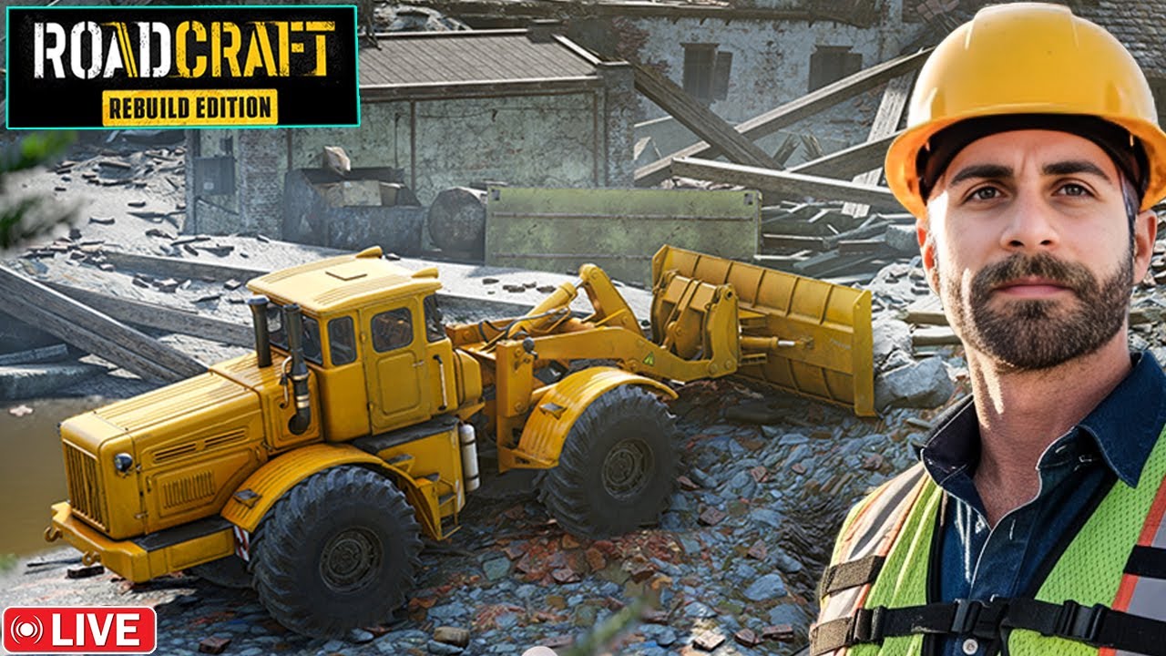 🎮 RoadCraft Gameplay #7 | LIVE | TEAM PLAY | Logitech G29 on PS5 🚗💨 ...