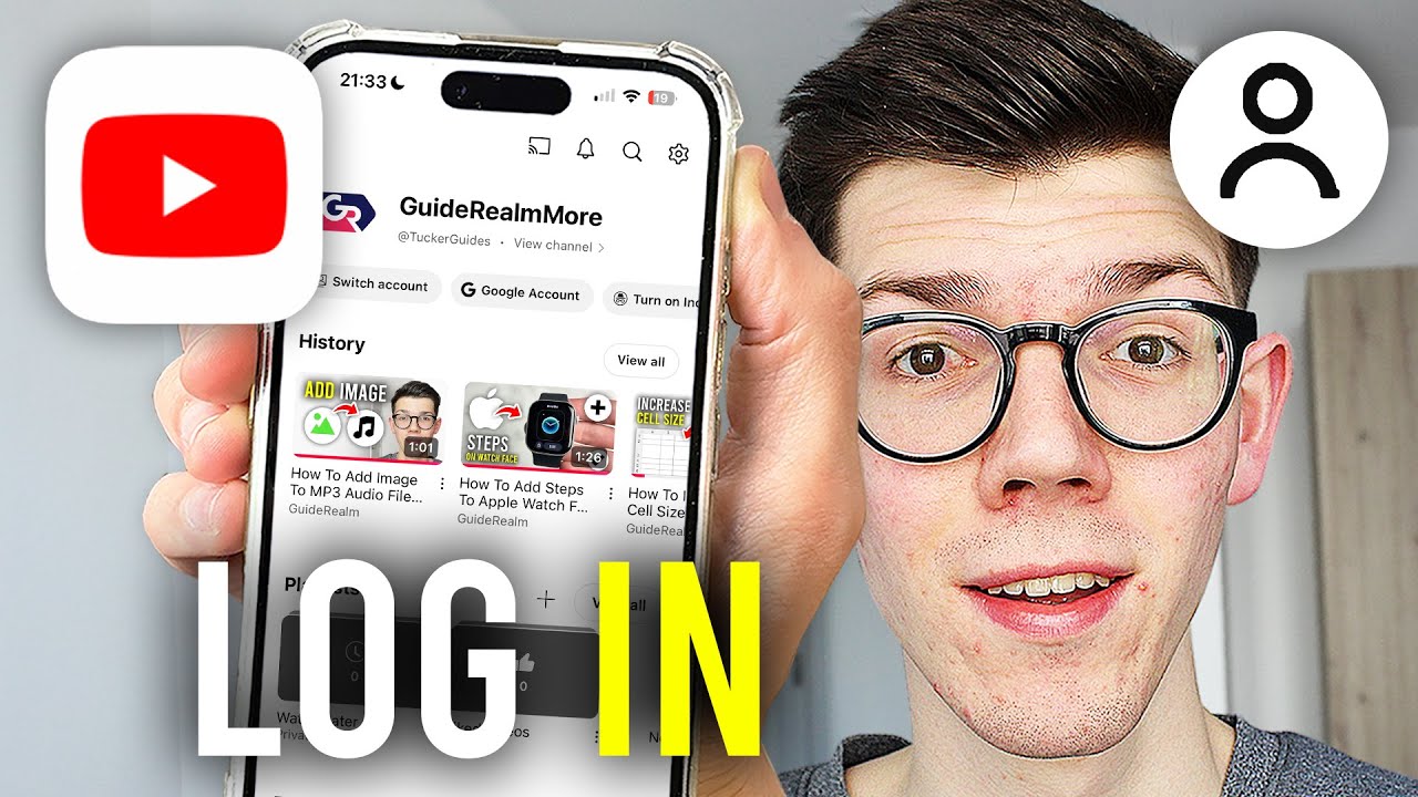How To Login YouTube Channel On Another Phone - Full Guide - YouTube