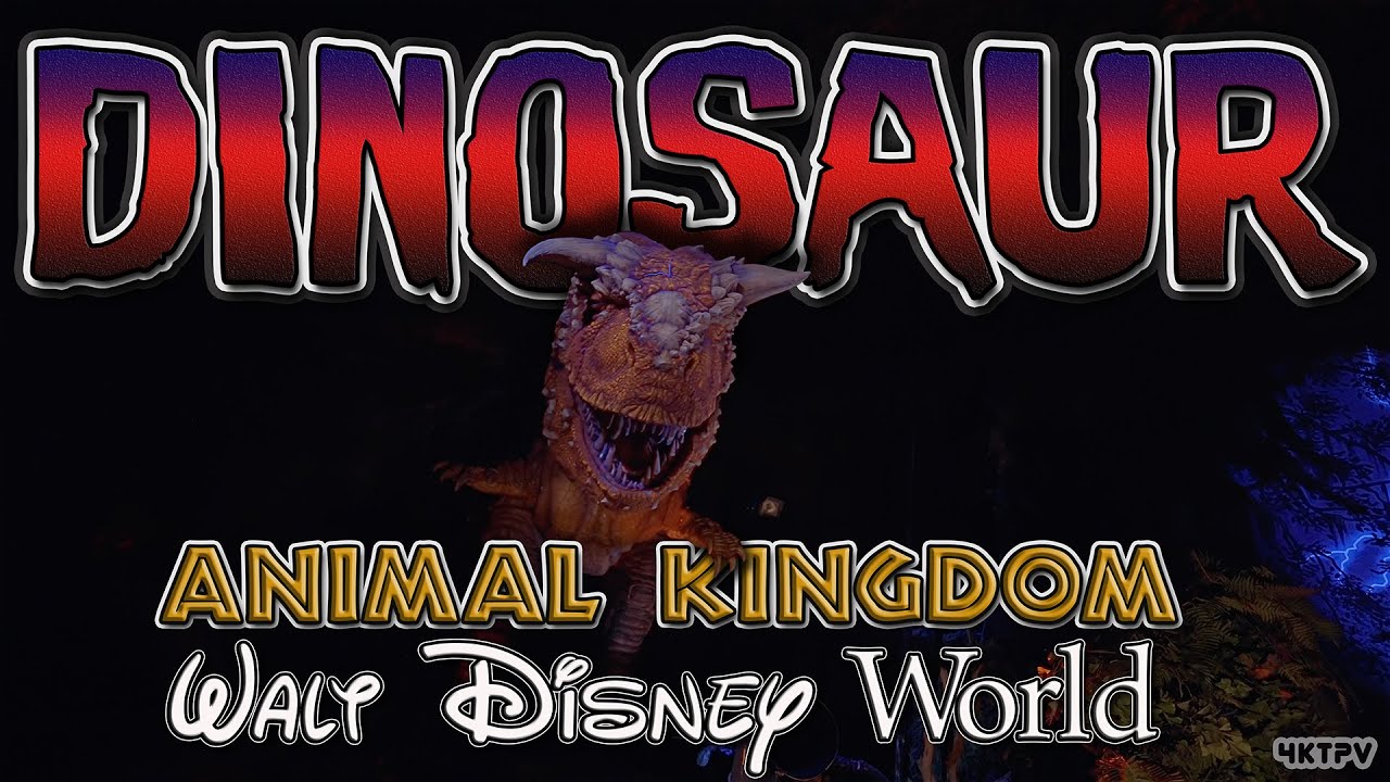 DINOSAUR - Disney's Animal Kingdom - Walt Disney World - POV complete ...