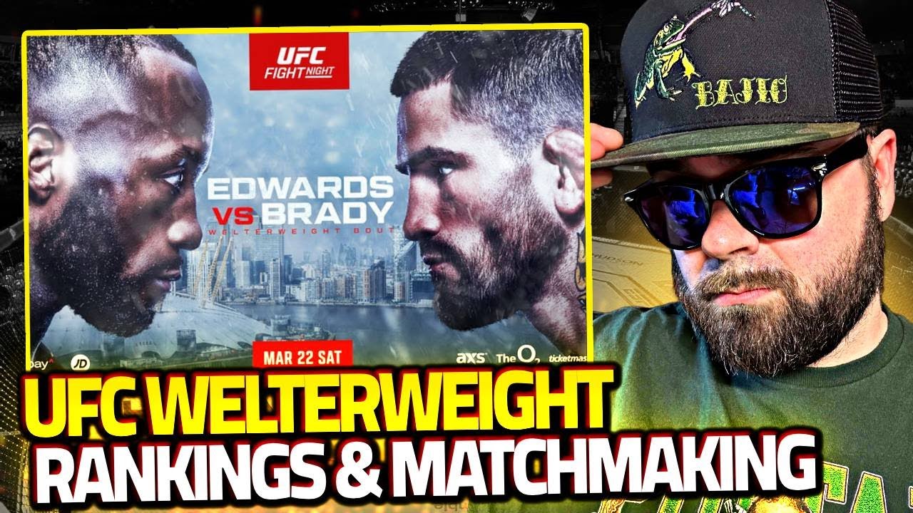 UFC Welterweight Rankings & Matchmaking Rant | Leon Edwards Cope #ufc # ...