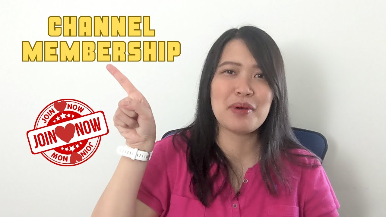CHANNEL MEMBERSHIP | JOIN and THANKS YOUTUBE BUTTONS - YouTube