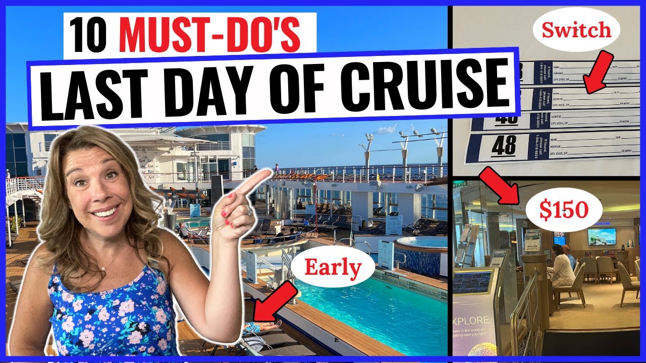 How to Have a PERFECT Last Day of Your Cruise! 10 Must-do’s & Tips ...