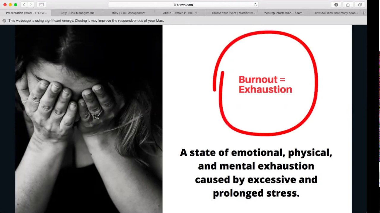 Burnout! - Tips For Managing Hectic Work Schedules - YouTube