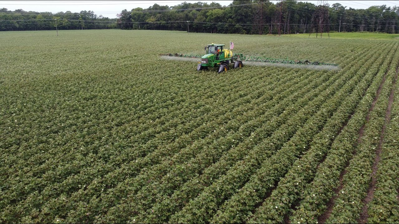 I'm Back.... and Spraying Cotton! - YouTube