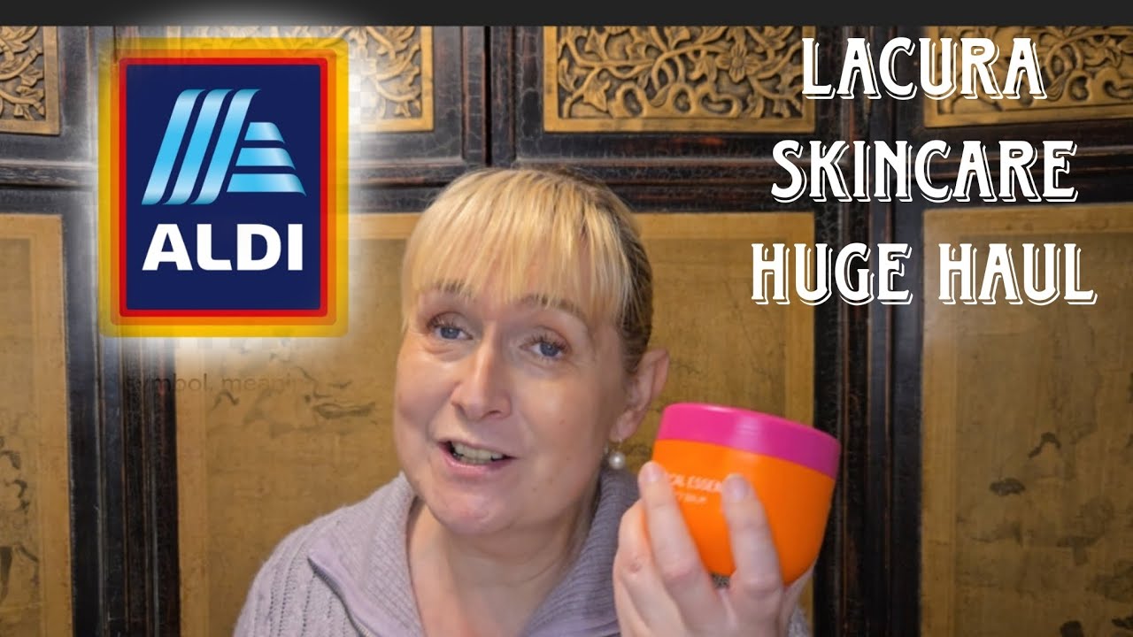 Aldi Lacura Skincare Huge Haul!! Winners and Losers!! #aldi - YouTube