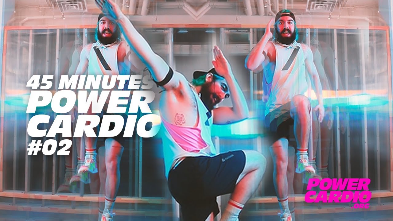 ⚡ POWER CARDIO 2 - 45 MINUTES INTERVAL TRAINING - YouTube