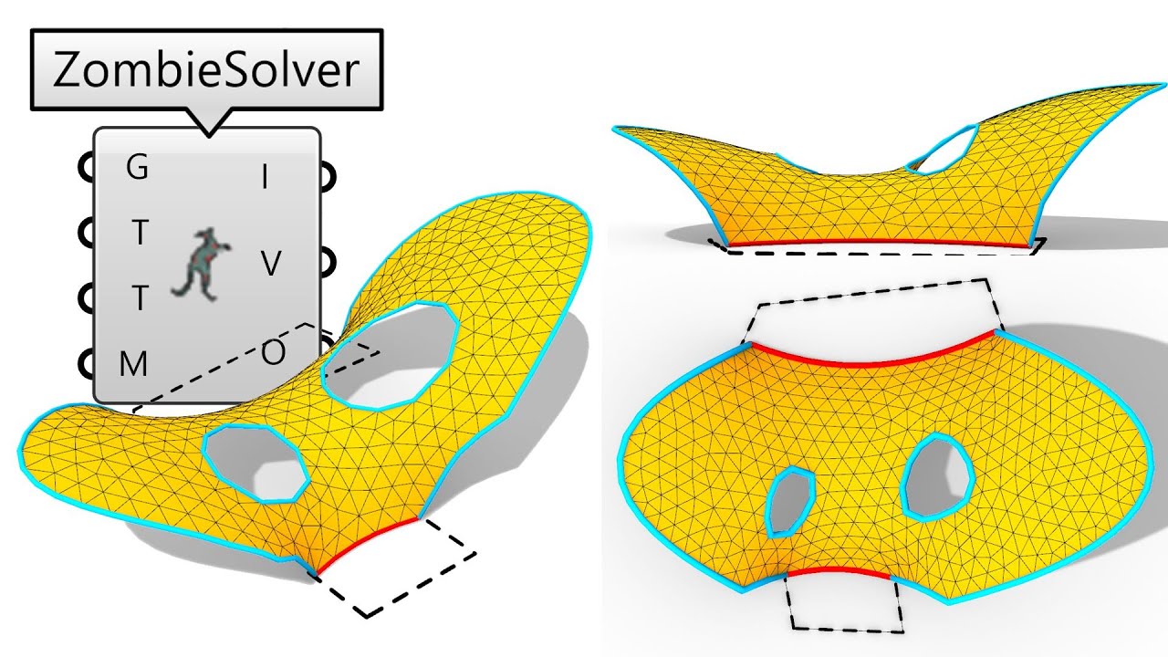 Grasshopper Kangaroo (Parametric Shell) - YouTube