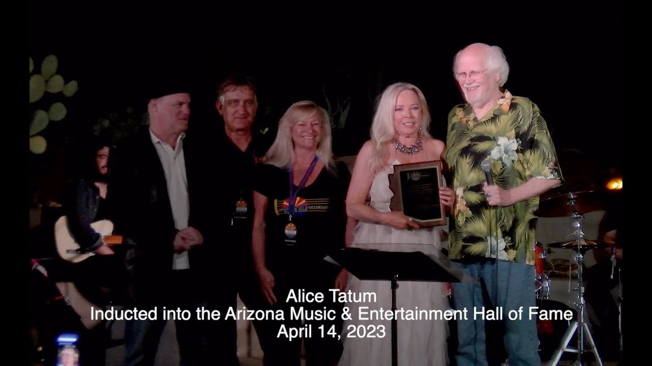 Alice Tatum Induction - Az Music & Entertainment. Hall of Fame. http ...