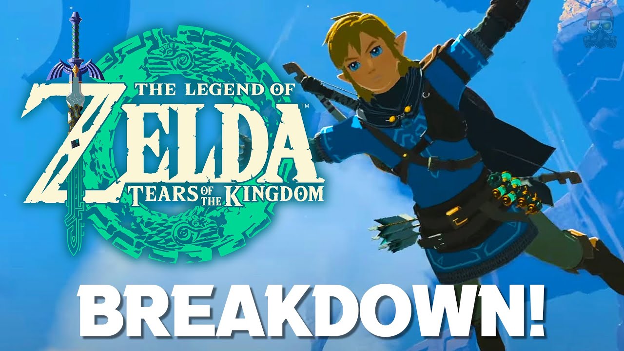 The Legend of Zelda: Tears of the Kingdom - Gameplay Trailer BREAKDOWN ...