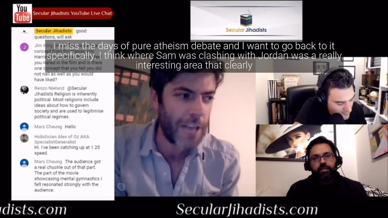 Sam Harris in Jay Shapiro's Film - YouTube