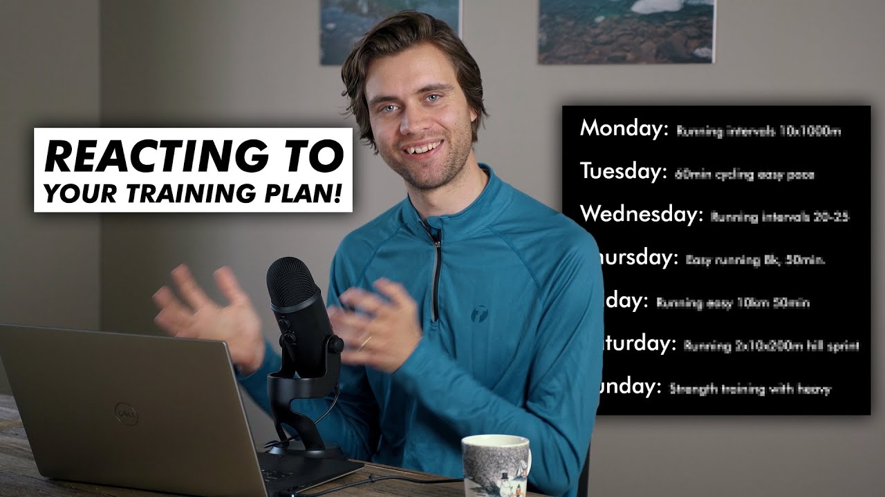 RUNNING COACH REACTS TO SUBSCRIBERS TRAINING SCHEDULES! - YouTube