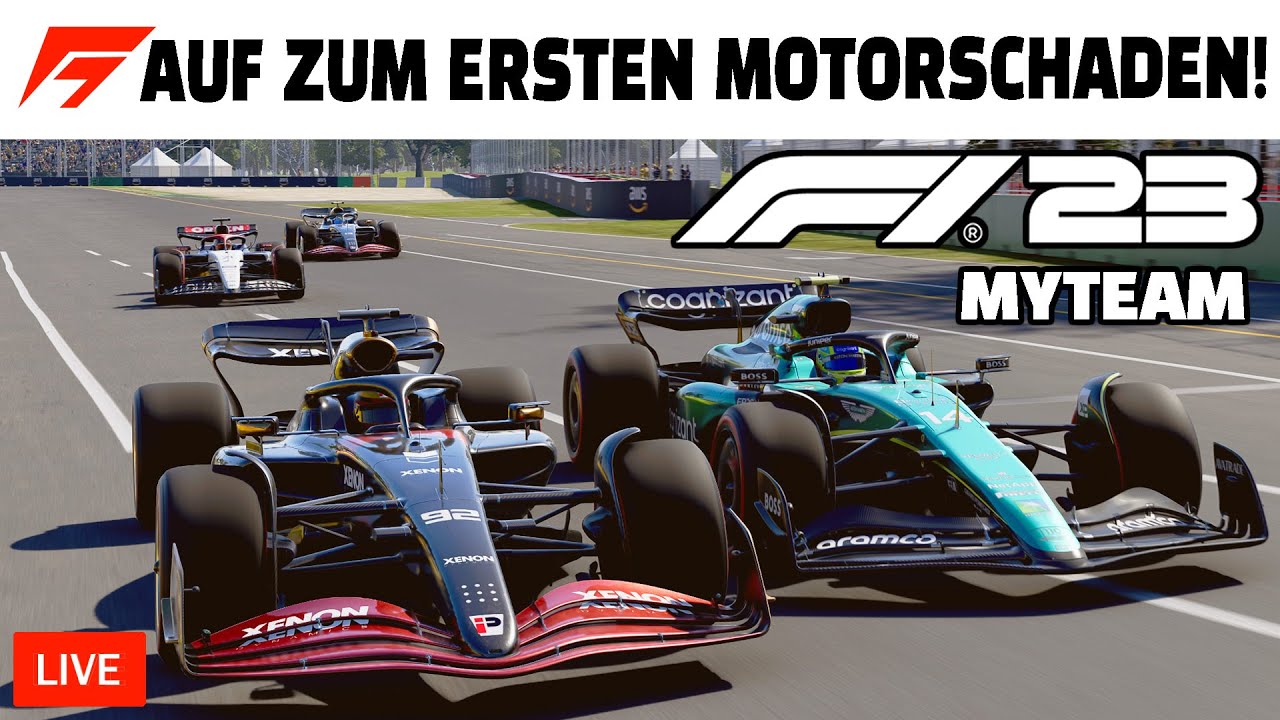 Auf zum ersten Motorschaden! | F1 23 MyTeam KARRIERE | Melbourne ...