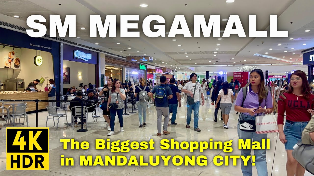 SM MEGAMALL TOUR 2024 | Biggest Shopping Mall of Mandaluyong City in ...