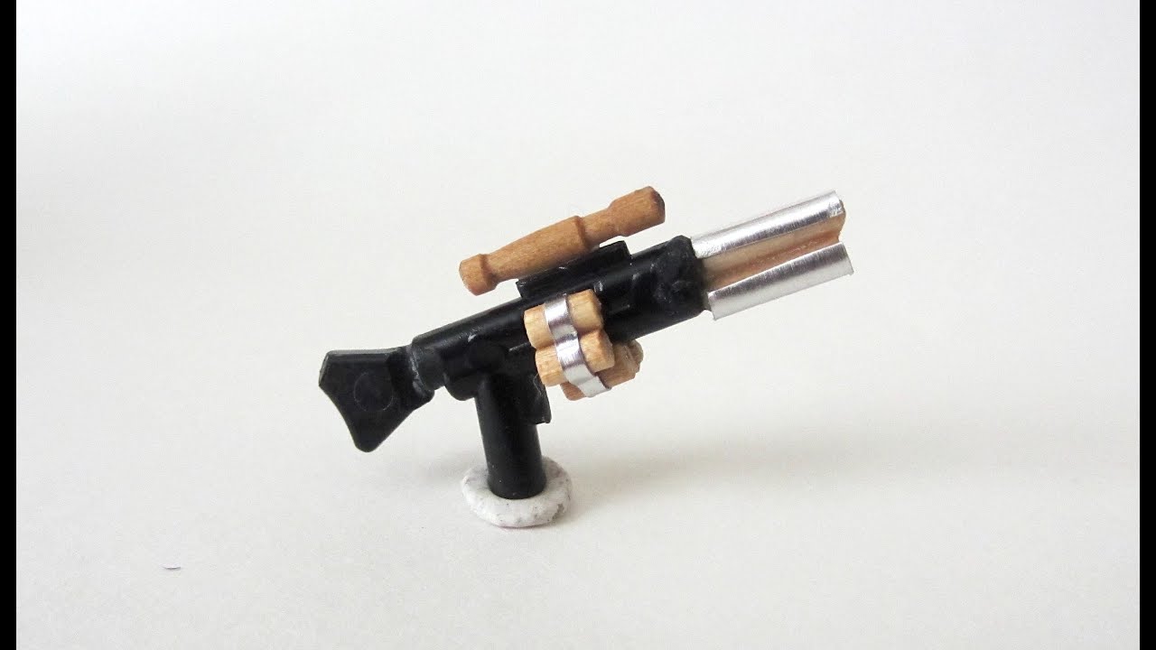 How To Make - Custom LEGO Star Wars Shotgun! - YouTube