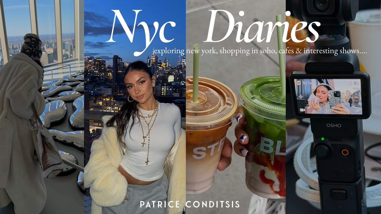 NYC VLOG: exploring new york, shopping in soho, cafes & interesting ...