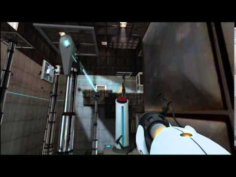 How To Complete Test Chamber 18 In Portal 1 - YouTube