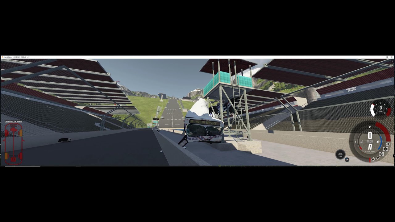 BeamNG.drive - Mega Ramp Jump and Crashes With Different Vehicles, Car ...