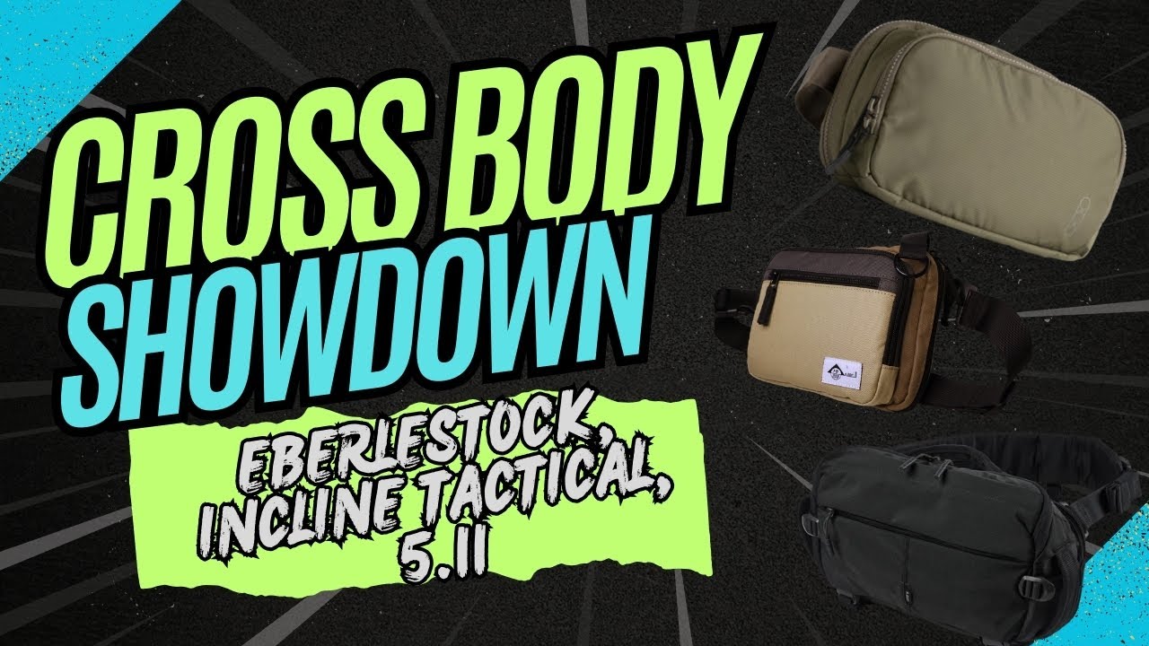 CCW Crossbody Bag Showdown | Eberlestock Fade Flex vs Incline Tactical vs 5.11 LVC8 - YouTube