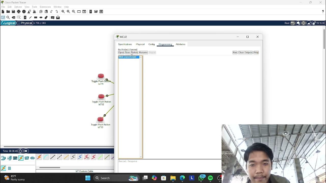 SISTEM IOT DENGAN 3 INPUT DAN 1 OUTPUT DI CISCO PACKET TRACER - YouTube