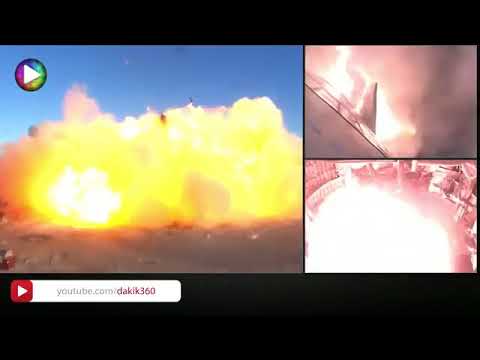 SpaceX SN8 Roket Testi, İniş ve Patlama Anı