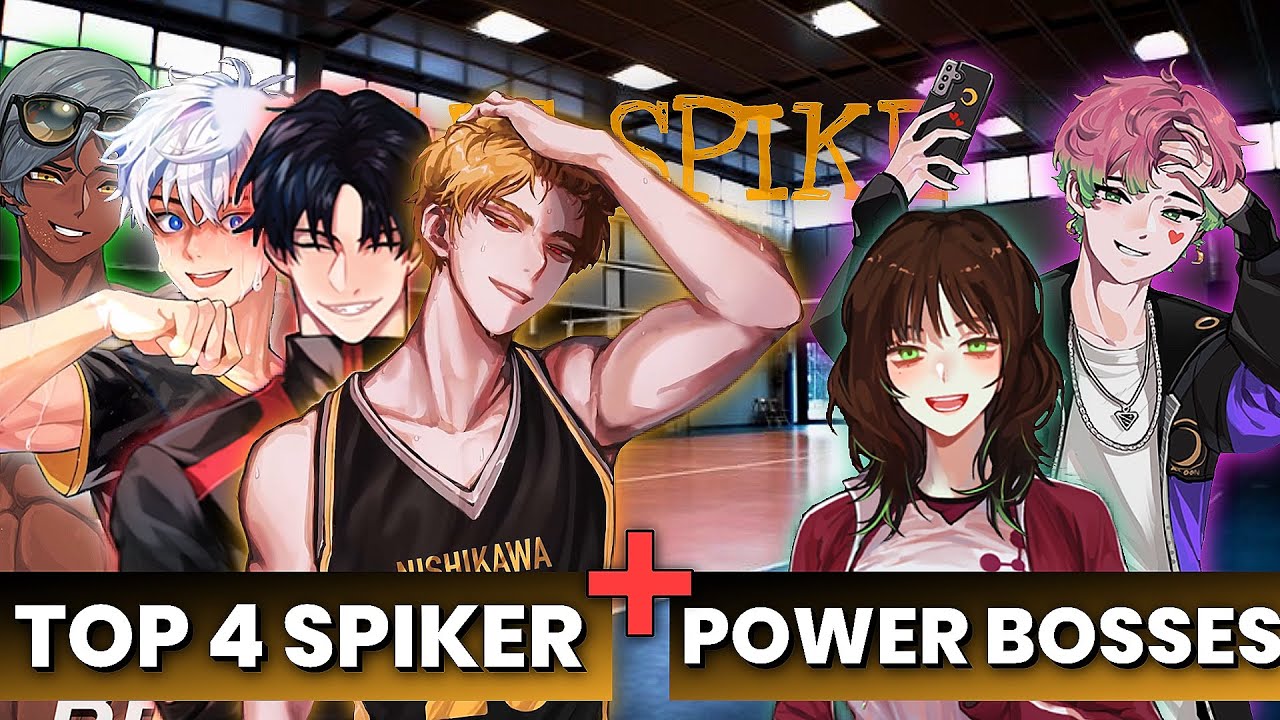 The Spike Volleyball !! 3x3 !! Top 4 Spiker + Power Bosses !! The Spike ...