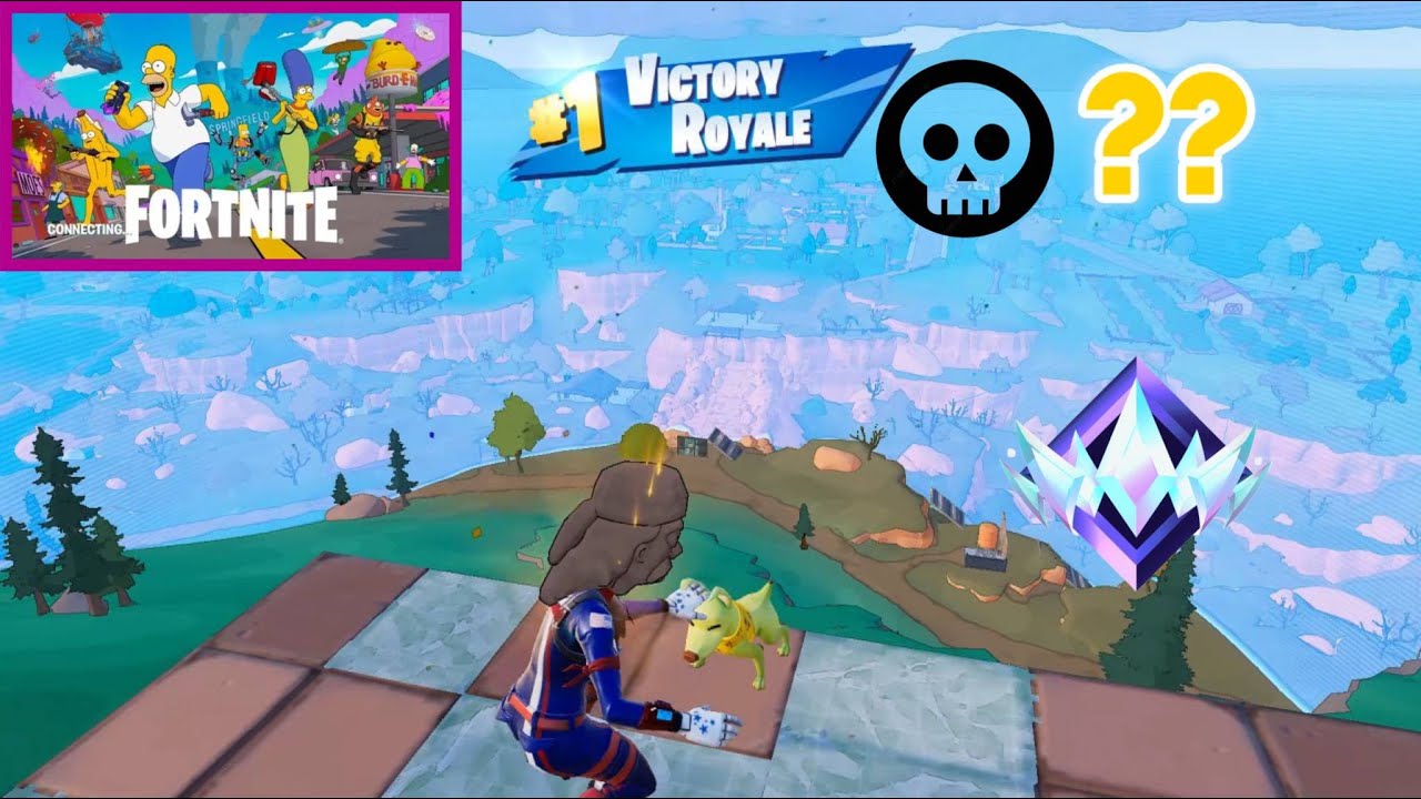 Fortnite Simpsons Battle Royale | High Kill Full Game Win - YouTube