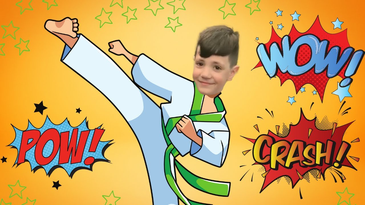 Karate Kick Flips! (An Ode to the Olympics) KidKrunch - YouTube