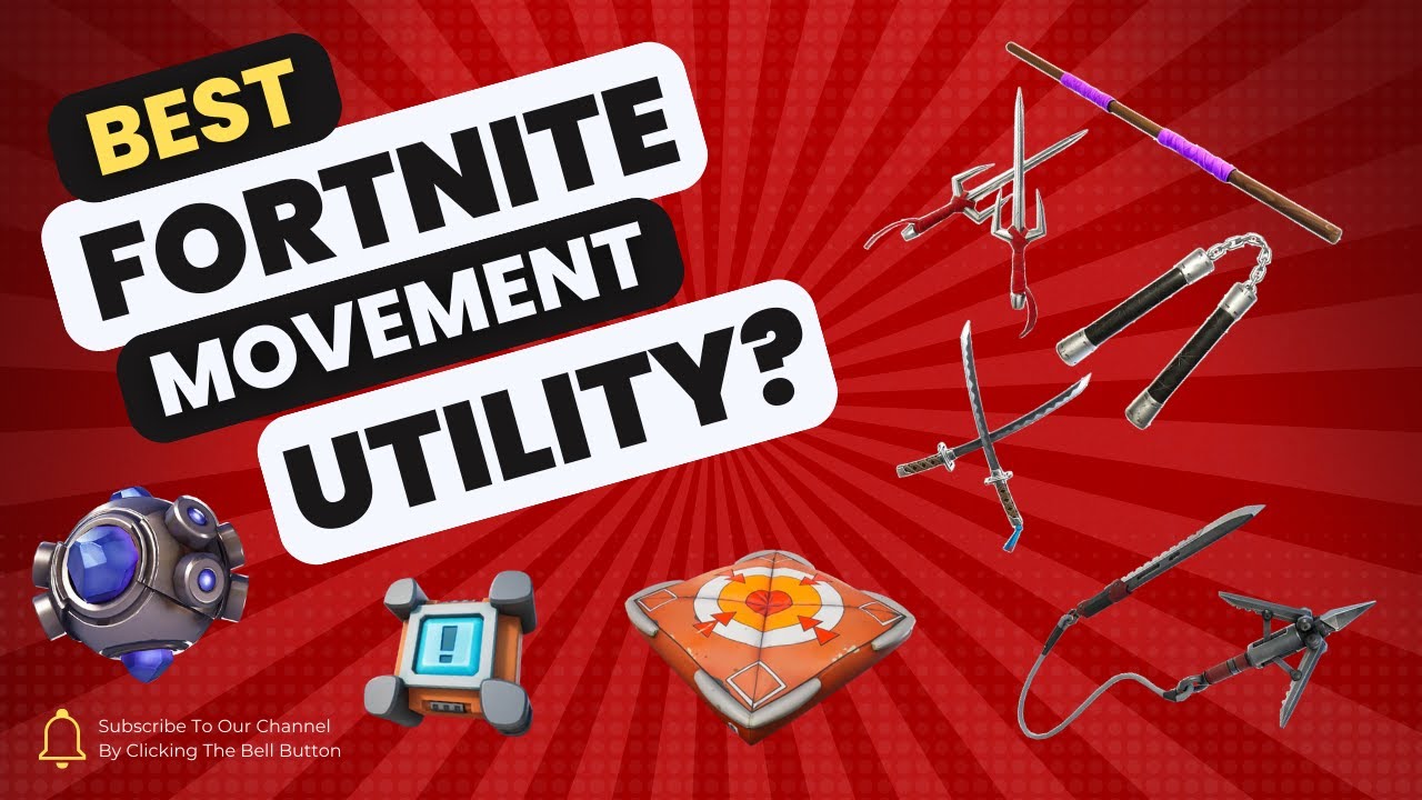 BEST FORTNITE MOVEMENT UTILITY? - YouTube