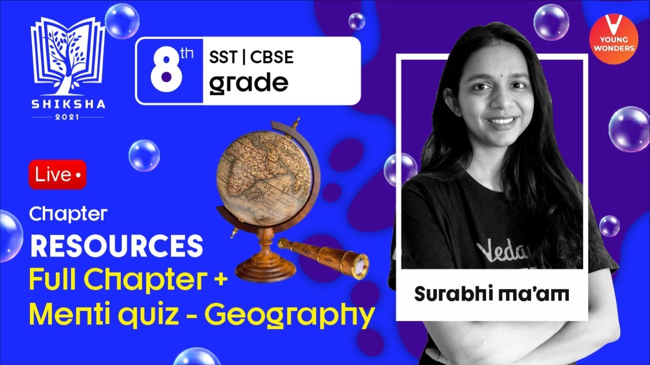 Resources Class 8 Geography Chapter 1 Full Chapter Lecture | CBSE ...