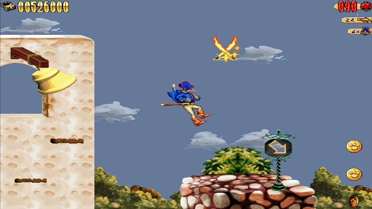 Captain Claw Video Game | Level - 5 | Old Childhood Game | Rocking ...