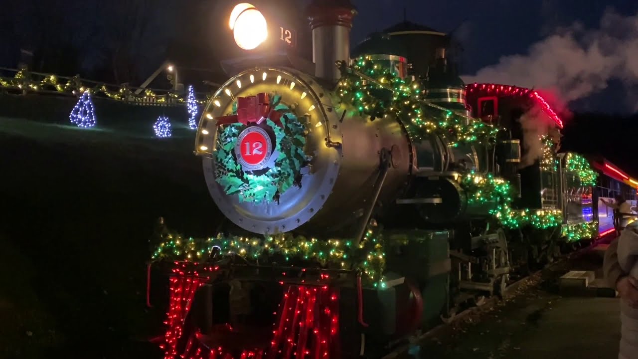 Tweetsie Christmas 2020 opening night - YouTube