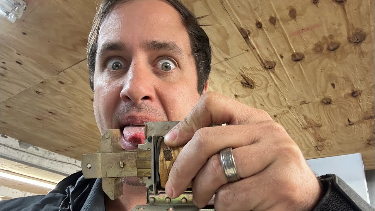 Don’t stick your 👅 in it!!!! 1962 washer brake releases don’t play ...