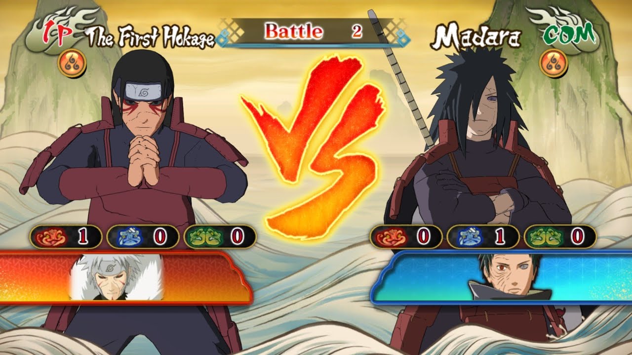 EPIC BATTLE HASHIRAMA VS MADARA!!!! Naruto Shippuden: Ultimate Ninja ...