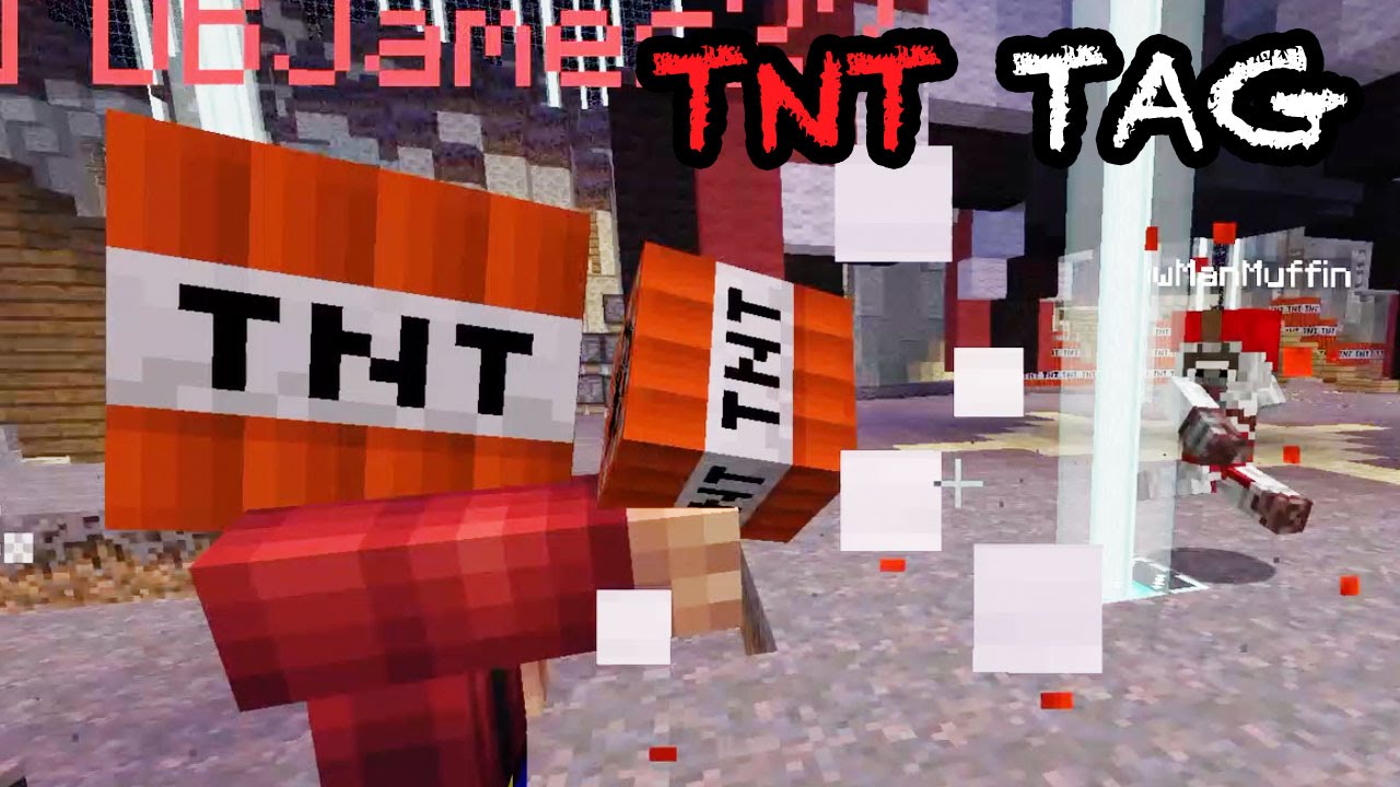 Minecraft / TNT TAG / Dollastic Face Blows Up - YouTube